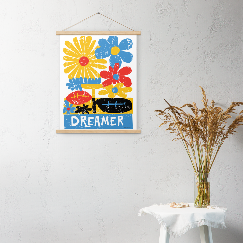 Dreamer Large Wall Hanging Poster by United Day Dreamers ...